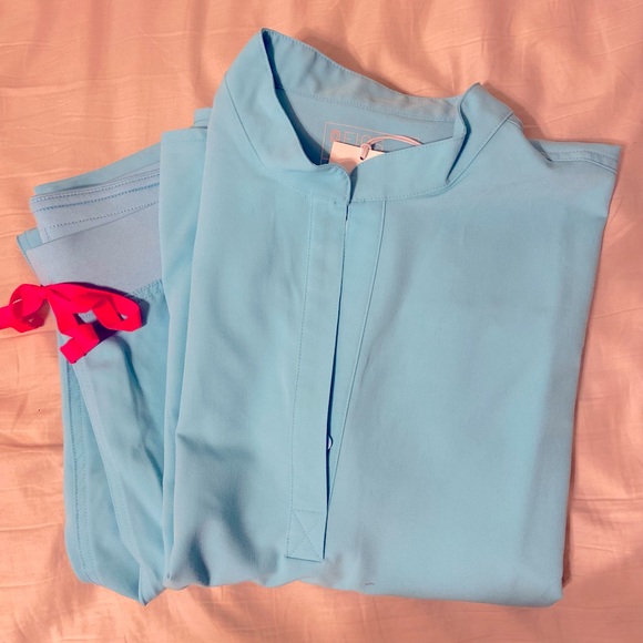 Figs | Other | Nwt Neon Blue Figs Scrubs | Poshmark